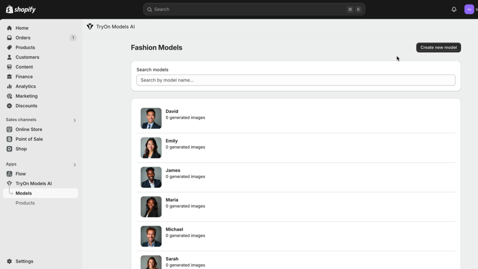 Tryon Models Ai Shopify App Directory Pickyourapp