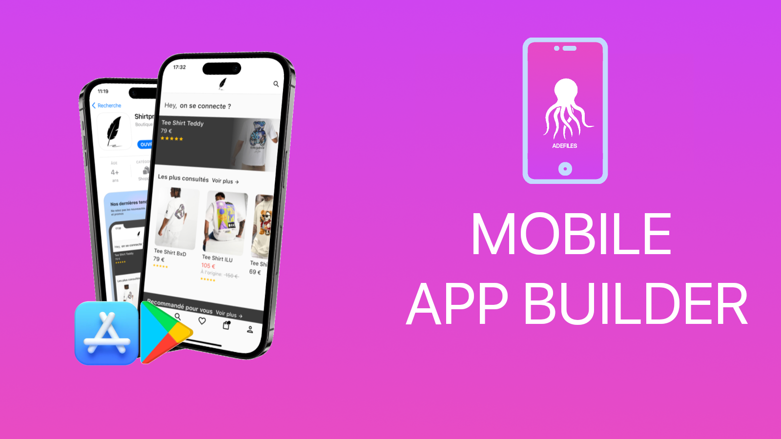 Mobile App Builder ‑ ADEFILES | Shopify App Directory PickYourApp