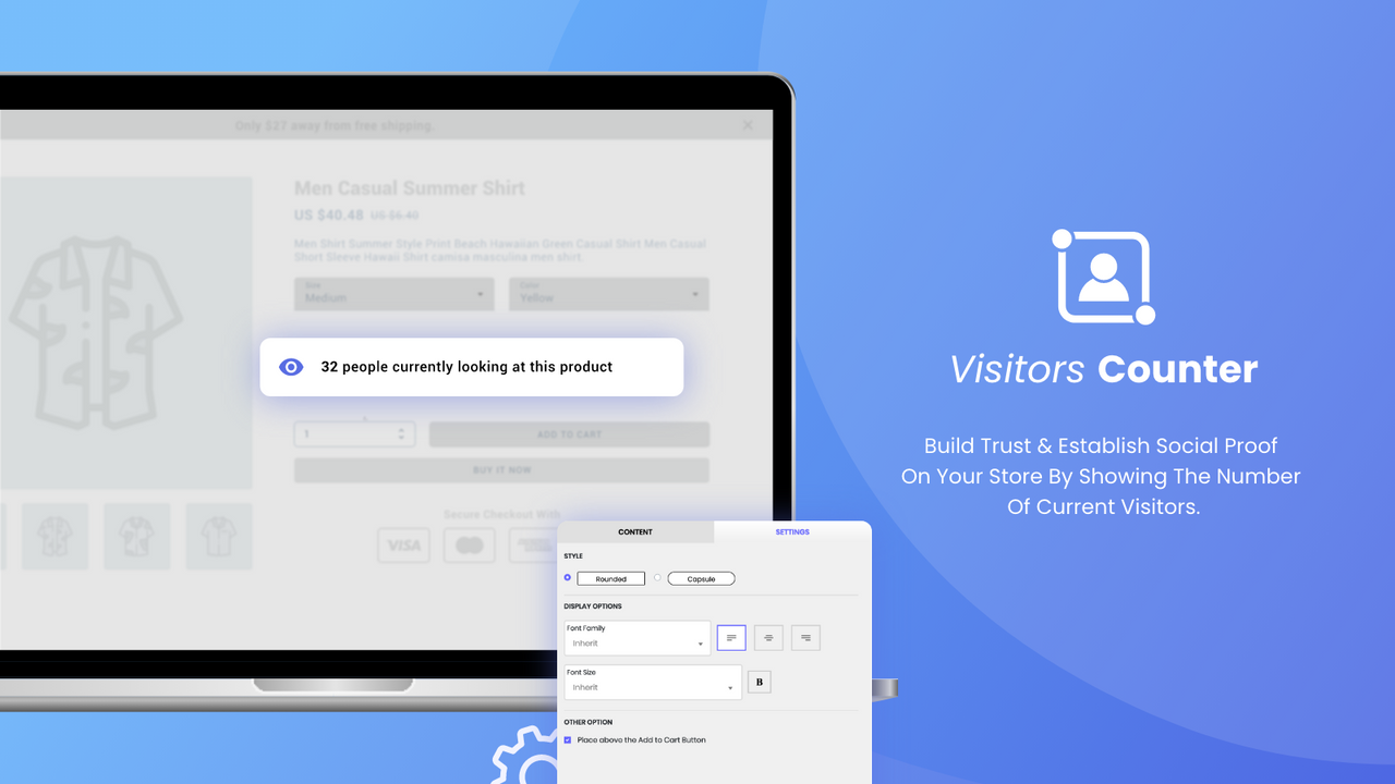 Trafficly ‑ Visitor Counter Shopify App Directory Pickyourapp