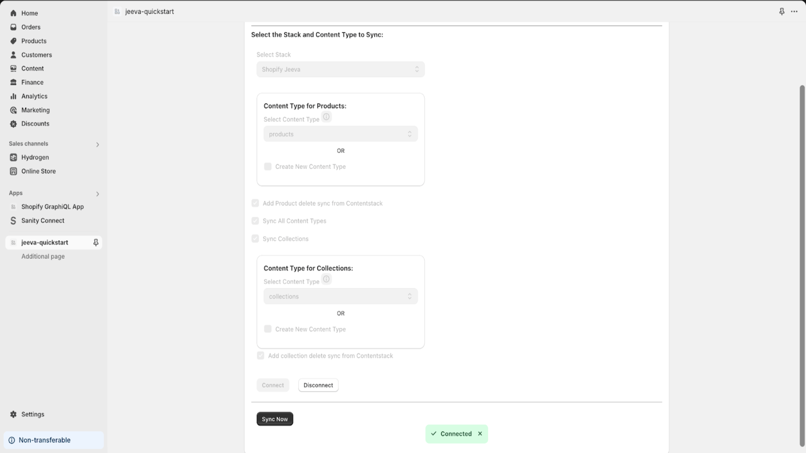 Contentstack Shopify App Directory Pickyourapp