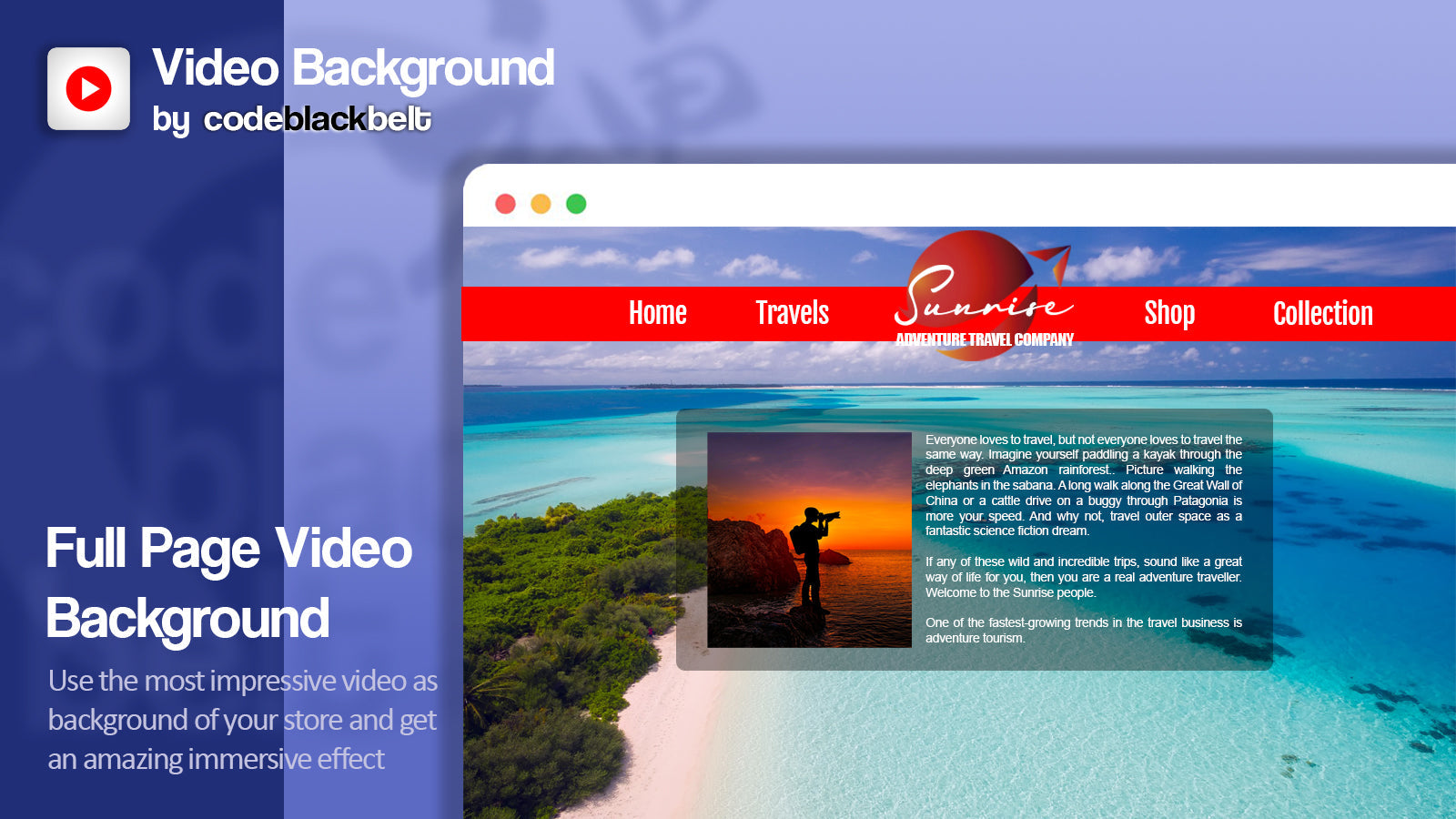 Cbb • Video Background Shopify App Directory Pickyourapp