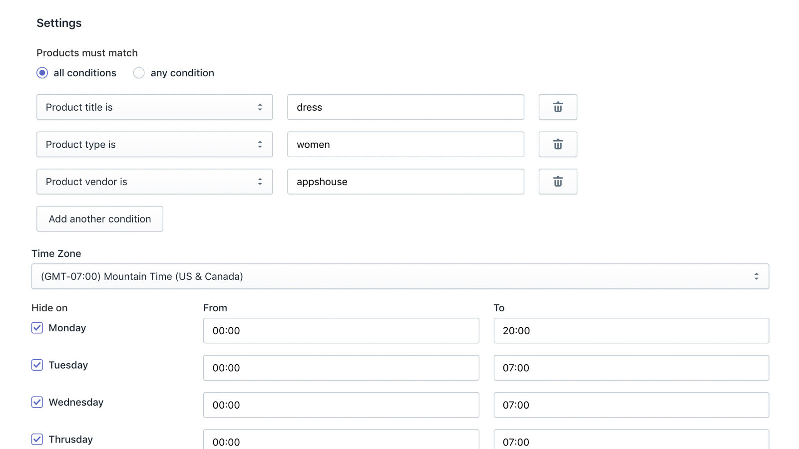 Products Unavailable Shopify App Directory Pickyourapp