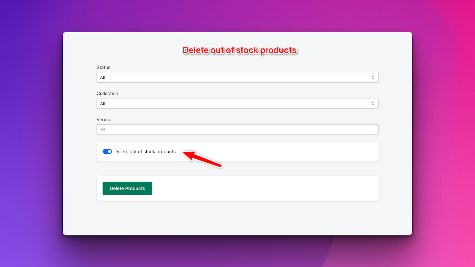 CS ‑ Bulk Delete Products | Shopify App Directory PickYourApp