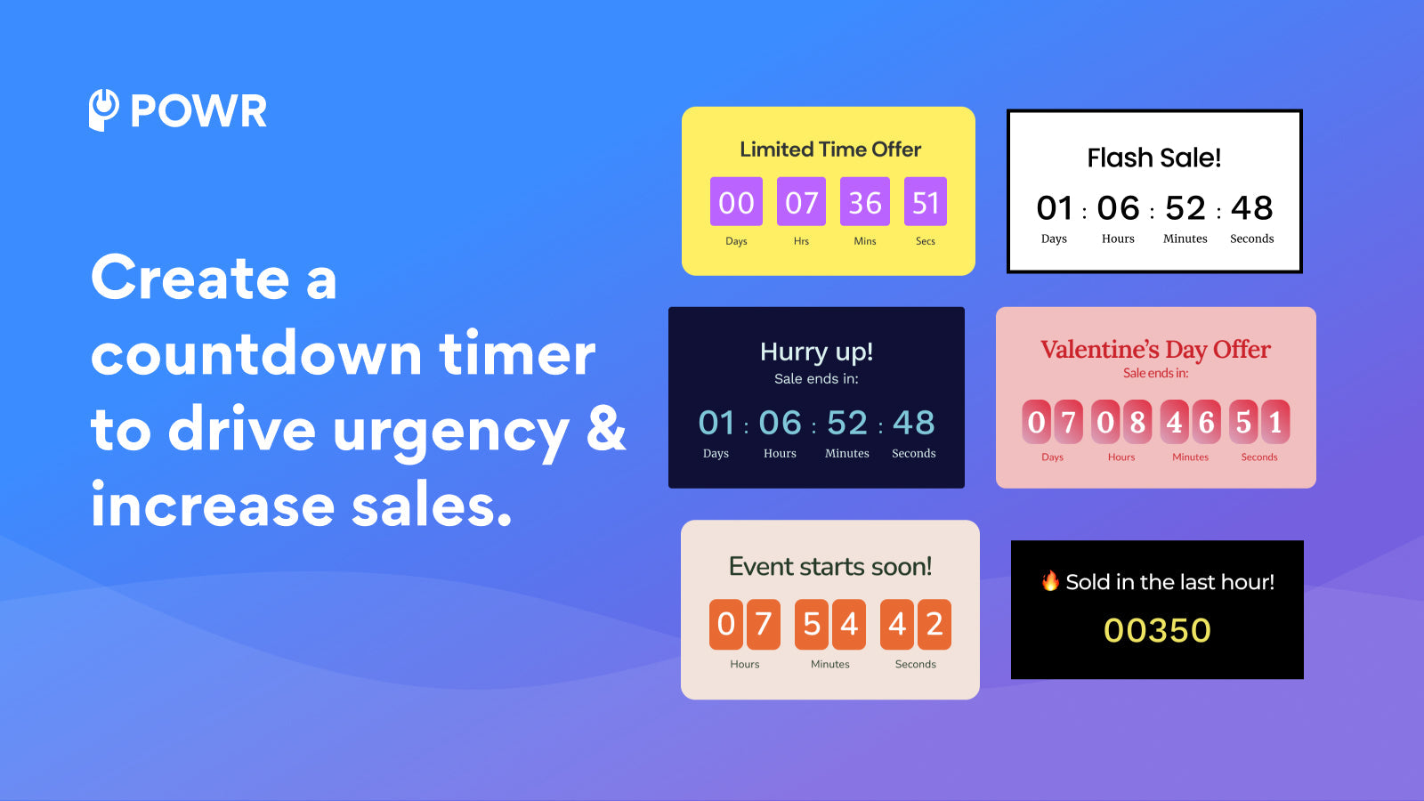 POWR: FOMO Countdown Timer | Shopify App Directory PickYourApp
