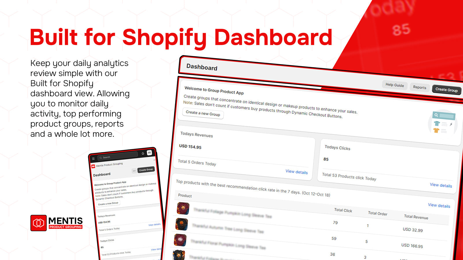 Mentis Product Grouping Shopify App Directory Pickyourapp